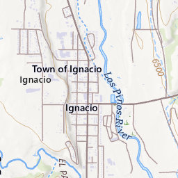 Ignacio Colorado Map