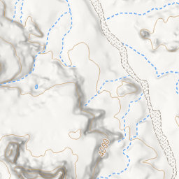 Jett Arch Topo Map AZ, Coconino County (Face Canyon Area)