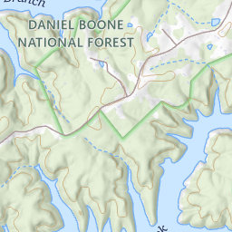 Laurel River Lake Kentucky Map