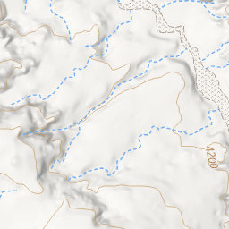 Jett Arch Topo Map AZ, Coconino County (Face Canyon Area)