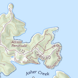 Topo Map Of Lake Wappapello