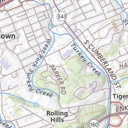 Morristown Tn Map Printable