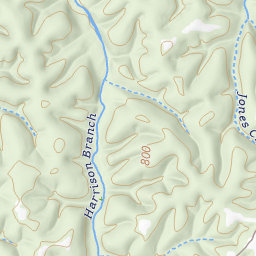 Williamson County Tn Topography Map