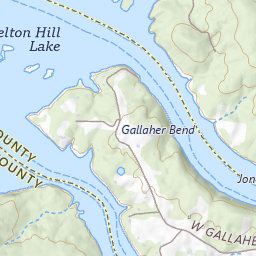 Twra Melton Hill Lake Map