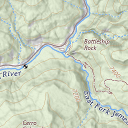 Jemez River Map