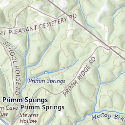 Free Hickman County Tennessee Topo Maps Elevations