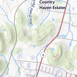 Williamson County Tn Topography Map