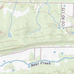 Backbone Mountain Topo Map AR, Sebastian County (Greenwood Area)