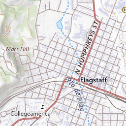 Map Of Northern Arizona University