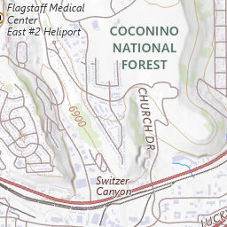 Map Of Northern Arizona University