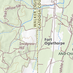 Walker County Ga Map
