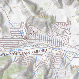 Frazier Park California Map