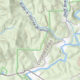 Chattahoochee National Forest Map