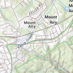 Mount Airy Georgia Map Upper Mt. Airy Creek Falls Georgia Waterfalls