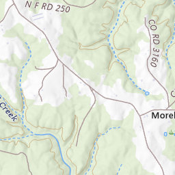 William Bankhead National Forest Map Bankhead National Forest