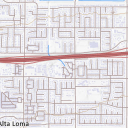 Alta Loma California Map