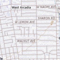 Santa Anita Park Map