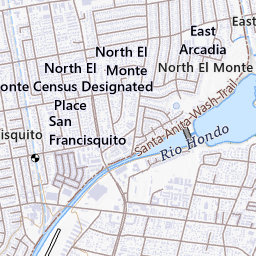Santa Anita Park Map