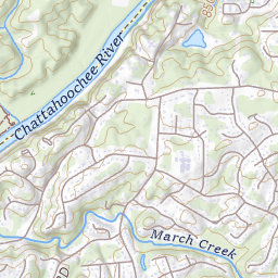 Sandy Springs Map