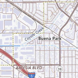 Mapa De Buena Park, California Railway Shift Could Save Buena Park