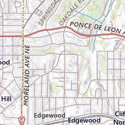 Virginia Highlands Atlanta Map Virginia Highland In Atlanta, GA,