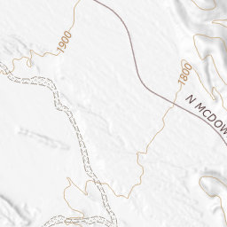 Mcdowell Mountain Regional Park Map McDowell Mountain Regional Park: