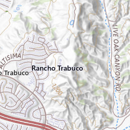 Mapa De Rancho Santa Margarita, California Rancho Santa Margarita Map