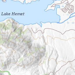 Lake Hemet Campground Map