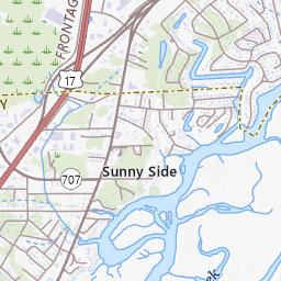 Mapa De Murrells Inlet Amazon.com: Terra Prints The Murrells Inlet