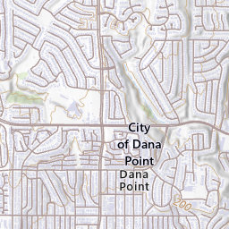 Dana Point California Map