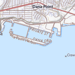 Dana Point California Map