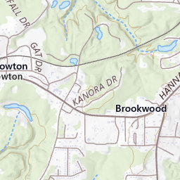 Brookwood Tuscaloosa Map Tuscaloosa County, AL Wall Map Premium Style