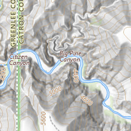 WS Point Tank Topo Map NM, Catron County (Harden Cienega Area)