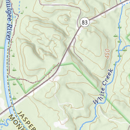 Ocmulgee River Trail Map Ocmulgee River Camp | Juliette, Georgia