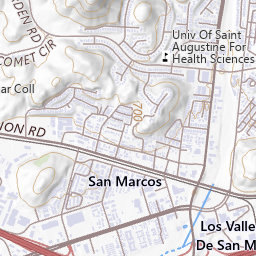 San Marcos California Map