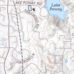 Lake Poway Map Poway California Map, Poway CA Map, Poway City Print,