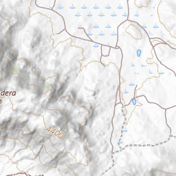 Cleveland National Forest Map Trails, Tracks & Footways In San Diego