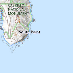 Cabrillo National Monument Map
