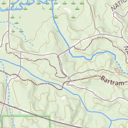 Tuskegee National Forest Map