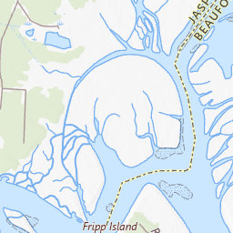 Fripp Island Map