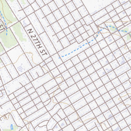 Waco Topo Map TX, McLennan County (Waco West Area)