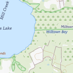 Banks Lake Map
