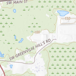 Greenville Florida Map