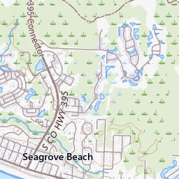 Seagrove Florida Map