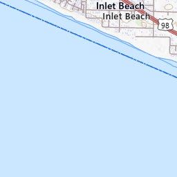 Inlet Beach Florida Map