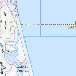 Ponte Vedra Beach Florida Map
