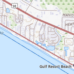 Laguna Beach Elevation Map