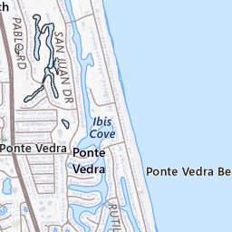 Map Of Ponte Vedra Florida