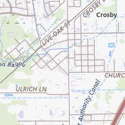 Crosby Tx Map With Counties