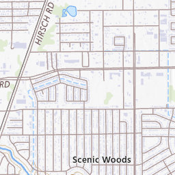 Settegast Topo Map TX, Harris County (Settegast Area)